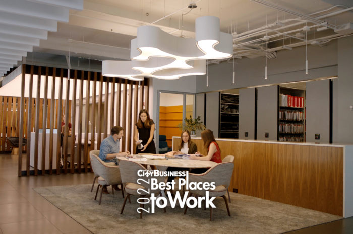 AOS Interior Environments | AOS Selected to Best Places to Work